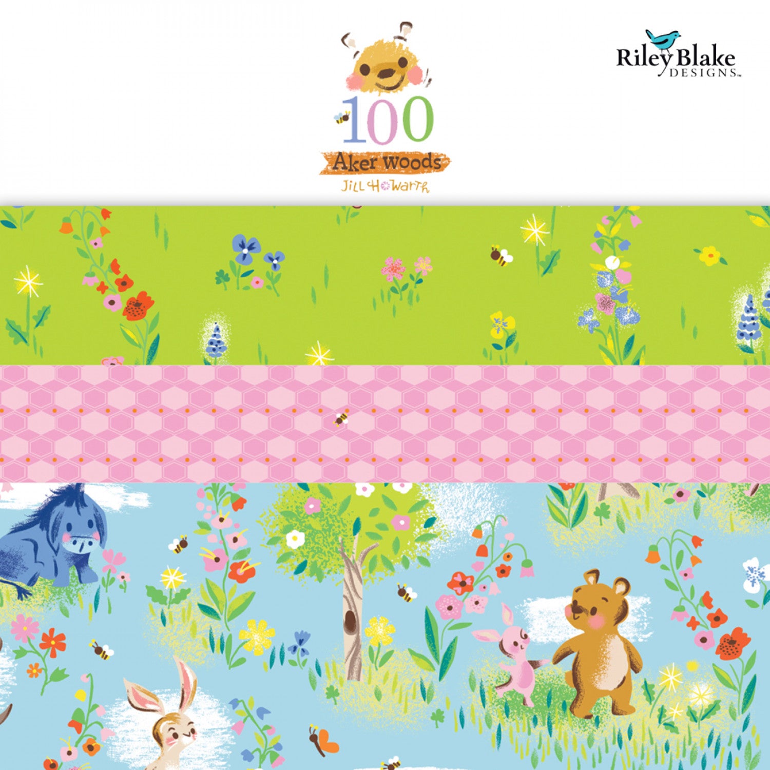 Jill Howarth - 100 Aker Woods – Birdie and Dot Fabrics