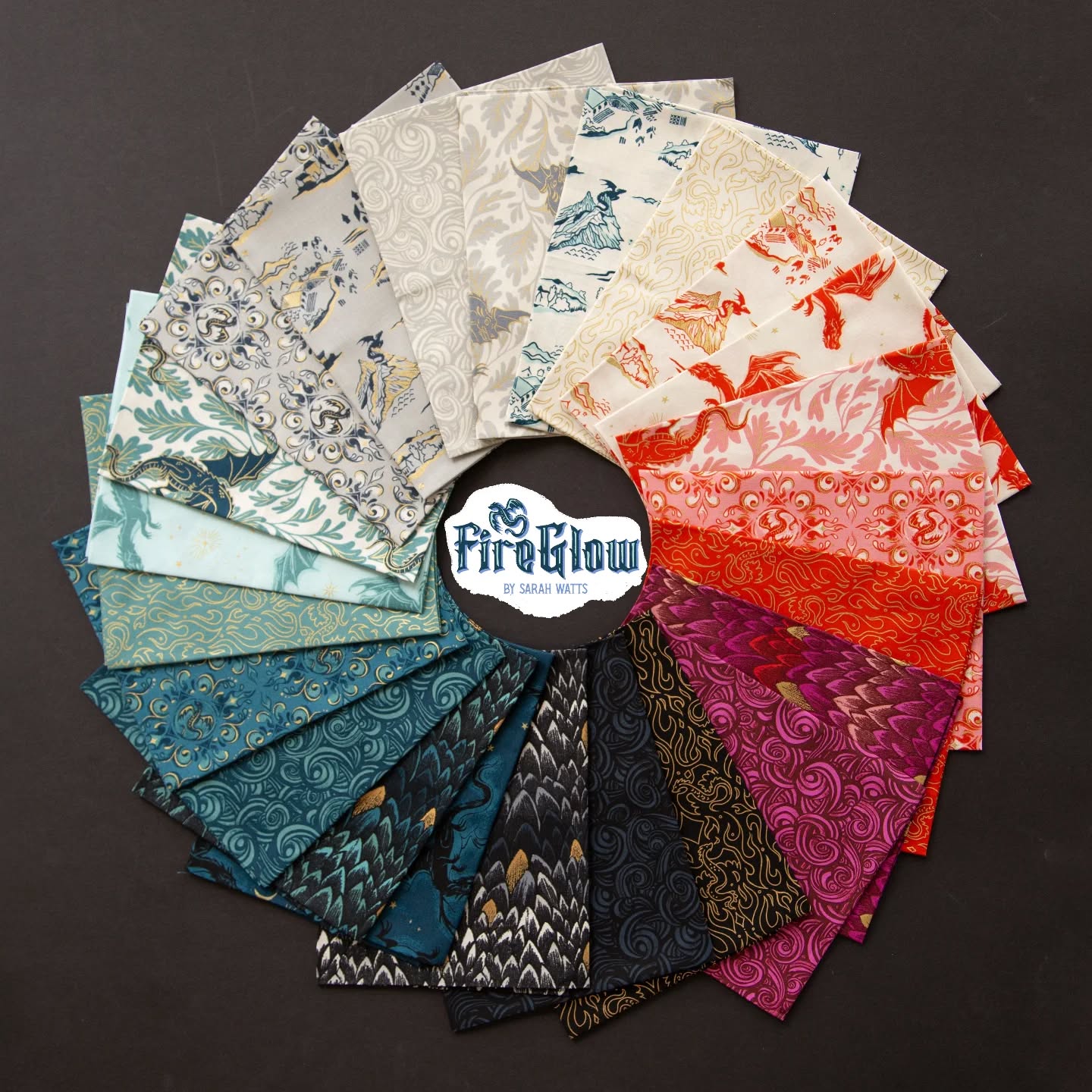 Ruby Star Society - Sarah Watts - Fireglow - FAT QUARTER BUNDLE ...