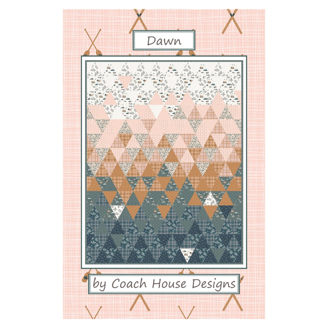 Coach House Designs - Dawn Quilt PATTERN – Birdie and Dot Fabrics